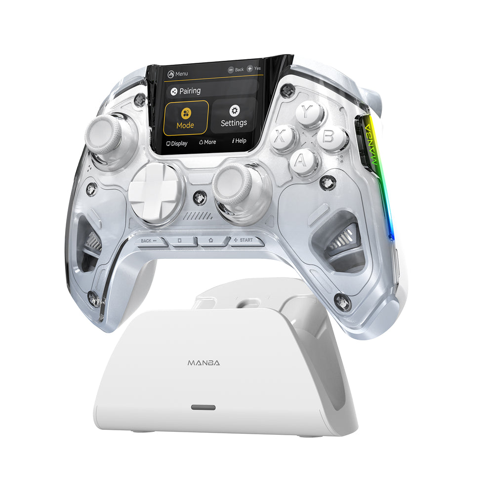 Manba One Wireless Controller - PC Gaming controller with screen – MANBA Gaming