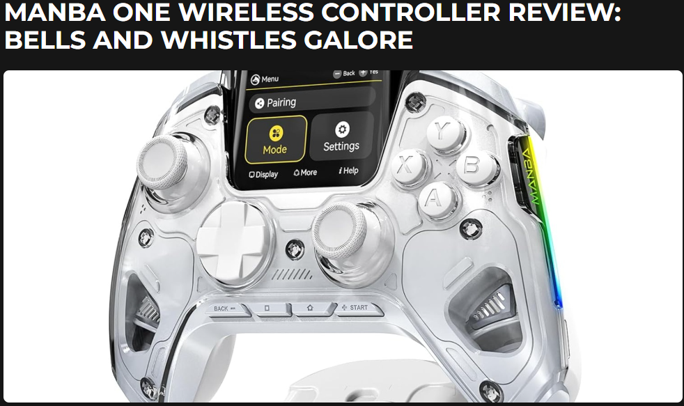Review | Manba One Controller – MANBA Gaming