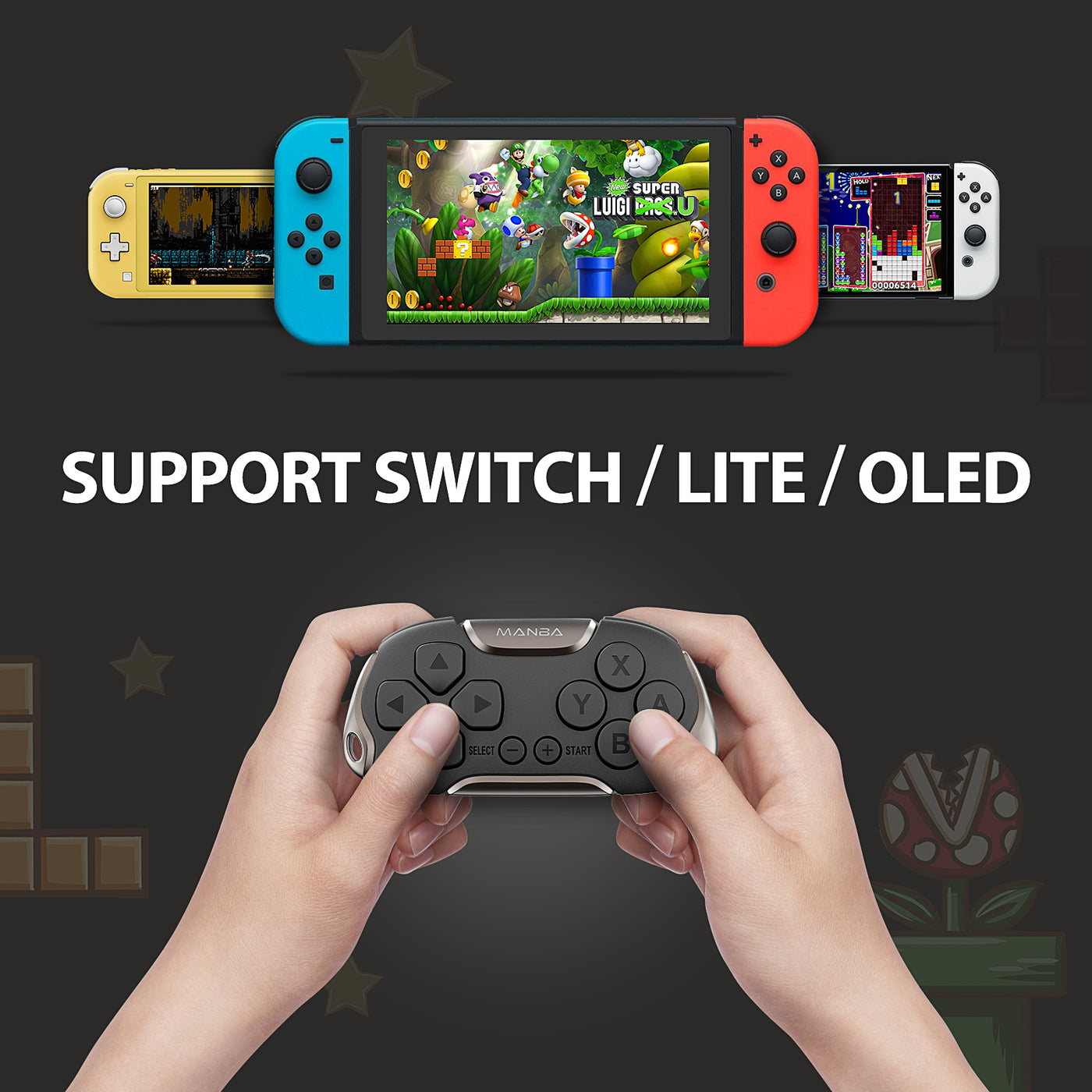 MANBA Multi-Platform Mini Controller – MANBA Gaming