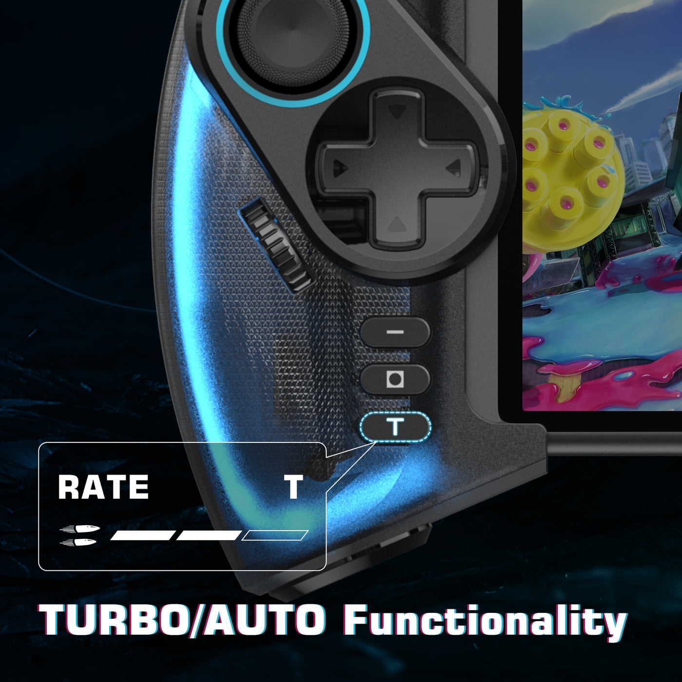 MANBA SW777 LED Switch Joycons (Black) – MANBA Gaming